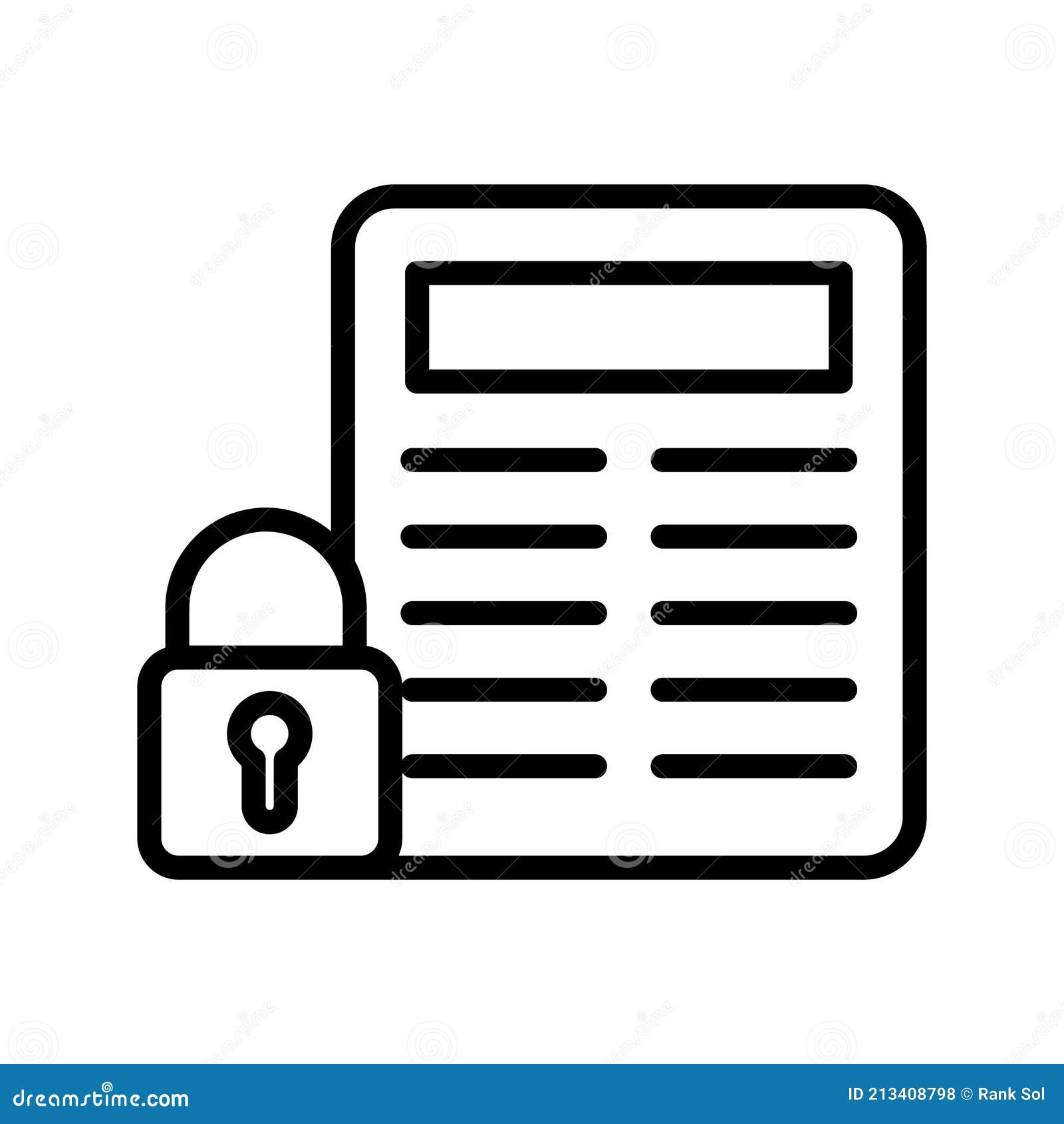 Confidential File Cartoon Vector | CartoonDealer.com #4408845
