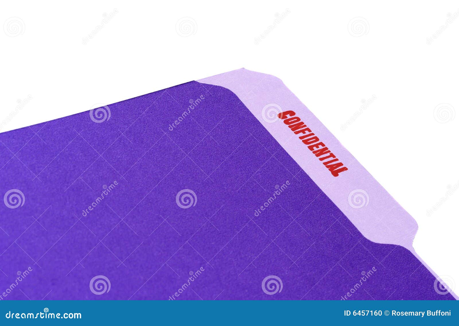 Confidential Folder stock photo. Image of purple, portion - 6457160