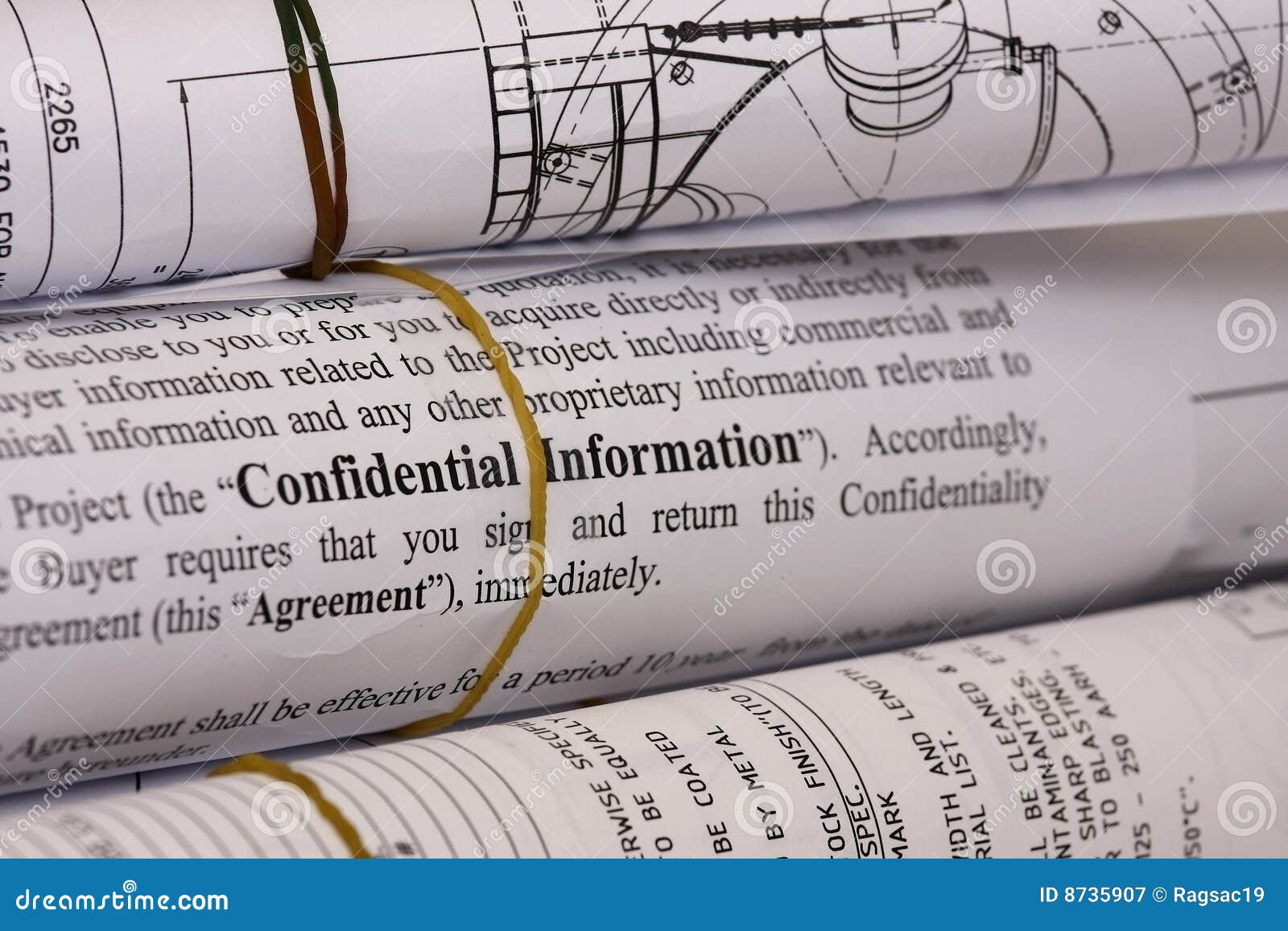 Confidential information stock image. Image of secrecy - 8735907