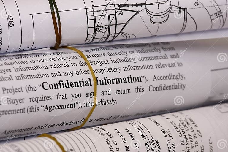 Confidential information stock image. Image of secrecy - 8735907