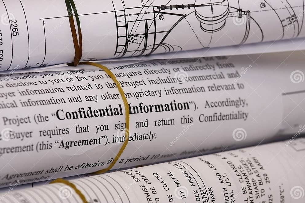 Confidential information stock image. Image of secrecy - 8735907