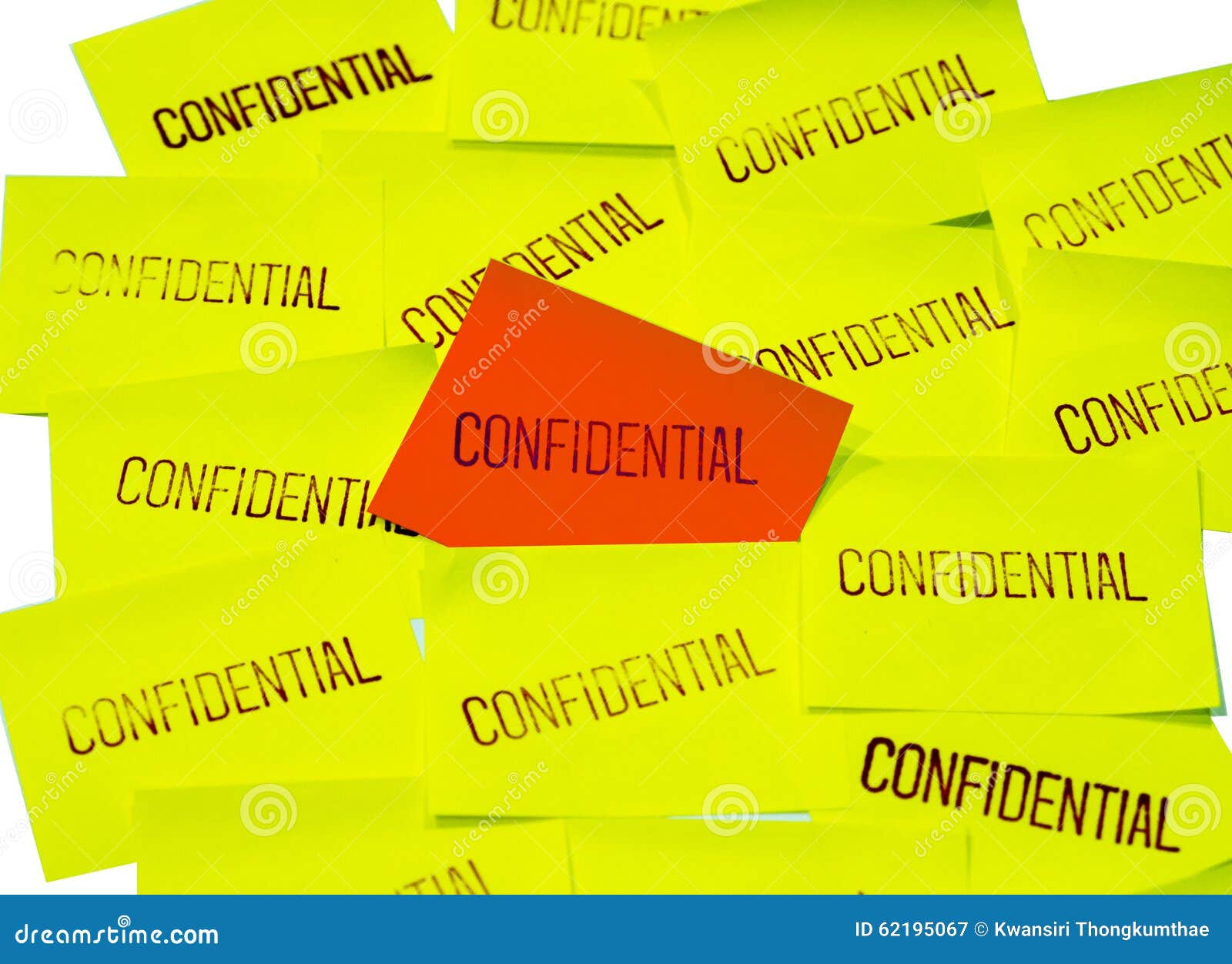 Confidential note stock image. Image of icon, rubber - 62195067