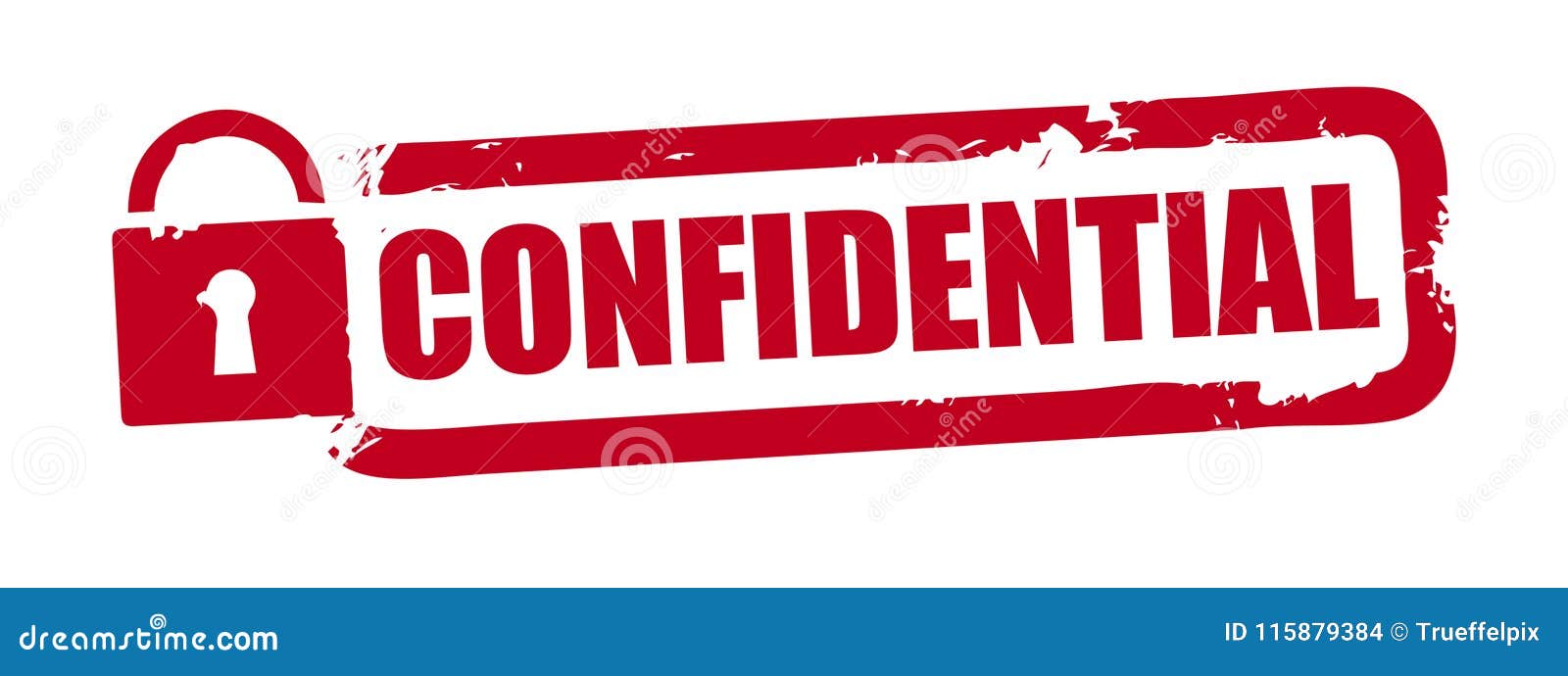 Confidential - Red Vector Rubber Stamp Stock Vector - Illustration of ...