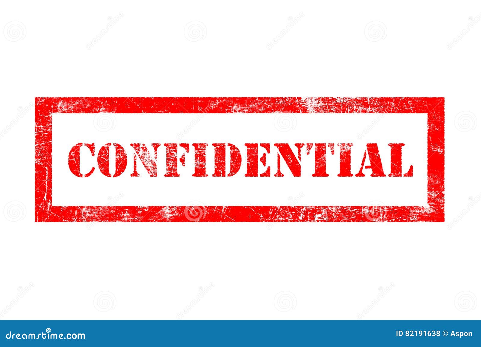 Confidential rubber stamp stock illustration. Illustration of ...