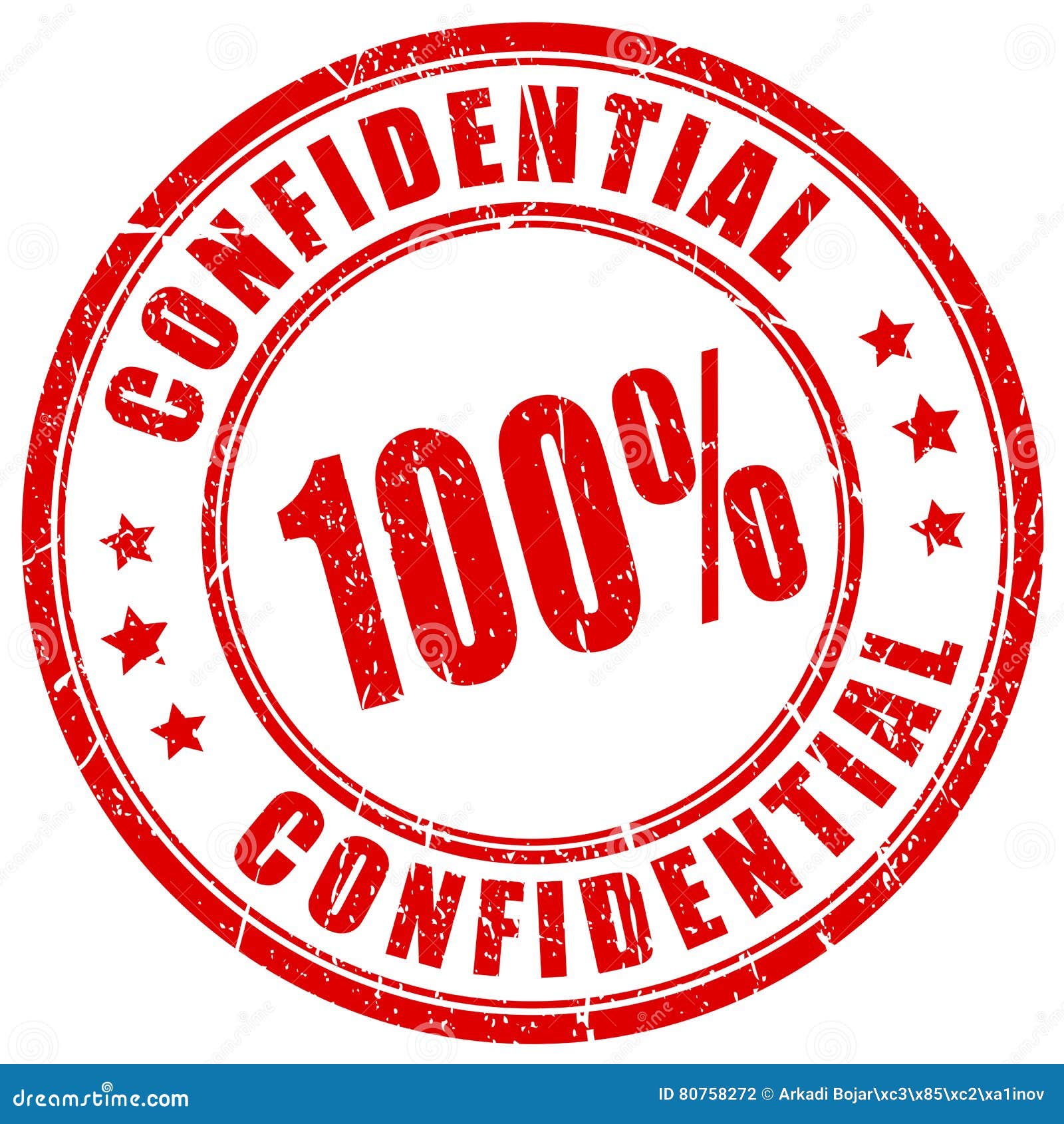 100 Confidential Rubber Stamp Stock Vector - Illustration of imprint ...