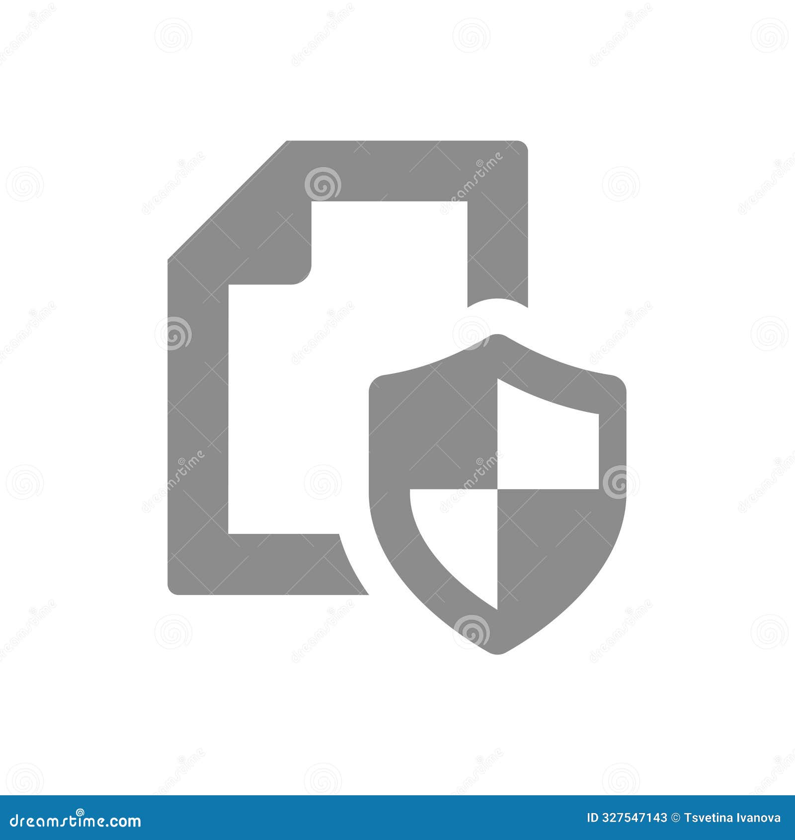 Confidential and Secured File Vector Icon Stock Illustration ... Confidential and Secured File Vector Icon Stock Illustration ...