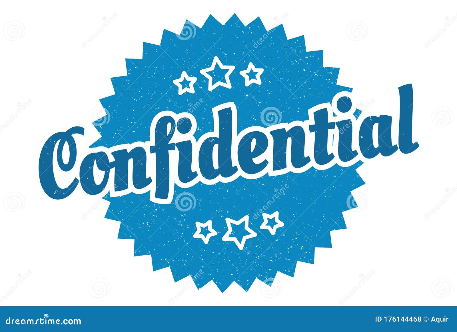 Confidential Sign. Confidential Vintage Retro Label Stock Vector ...