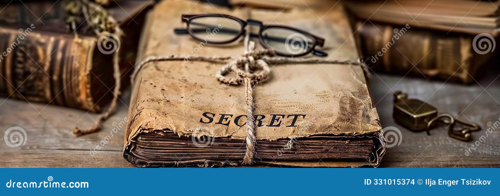 Confidential Small Envelope with the Word Secret Written on it, Resting ...