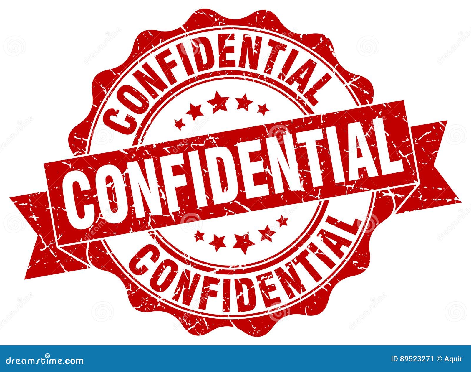 Confidential stamp stock vector. Illustration of badge - 89523271