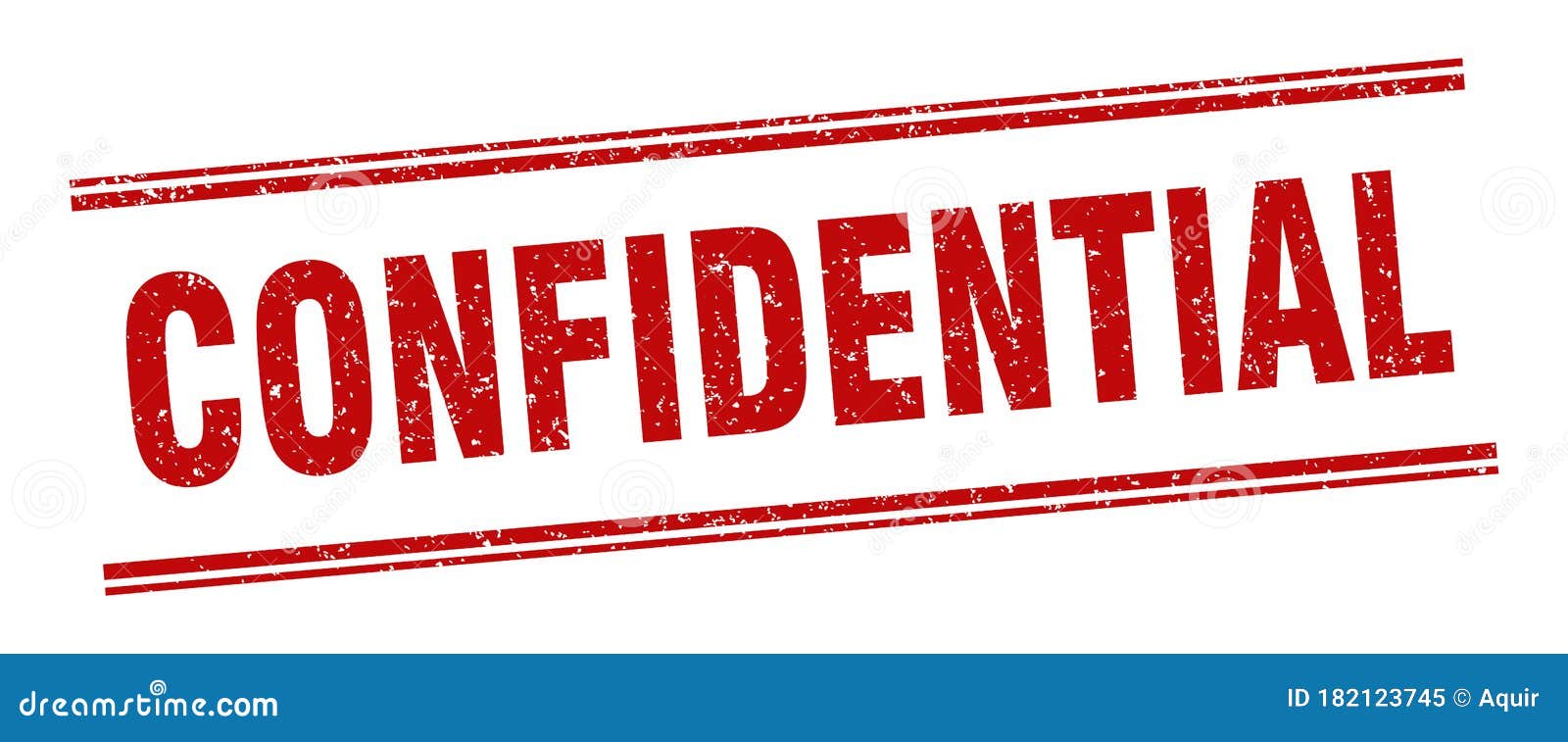 Confidential Stamp. Confidential Square Grunge Sign Stock Vector ...