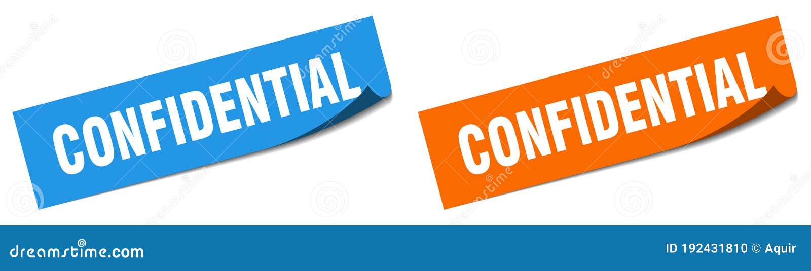 Confidential Sticker. Confidential Sign On Transparent Background ...