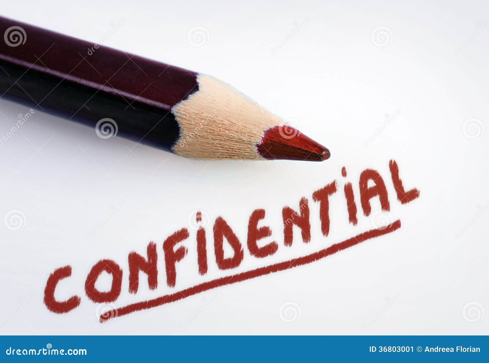 Confidential word stock image. Image of privacy, conceptual - 36803001