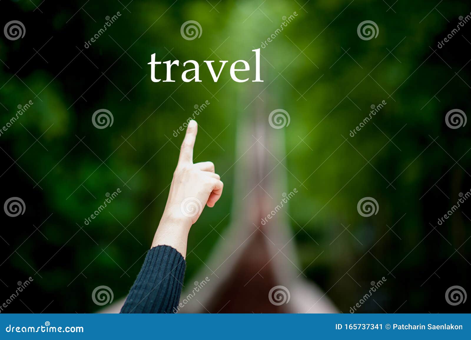 The Hand Pointed Out, Showing Some Command Stock Image - Image of ...