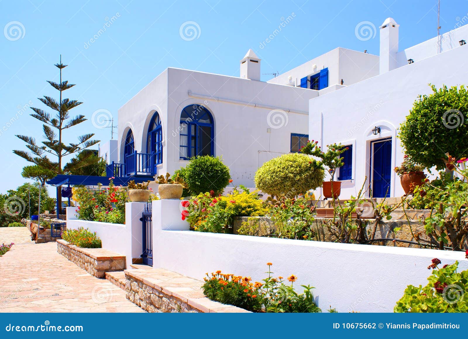 Configuración En La Isla De Kythera Foto de archivo - Imagen de hotel ...