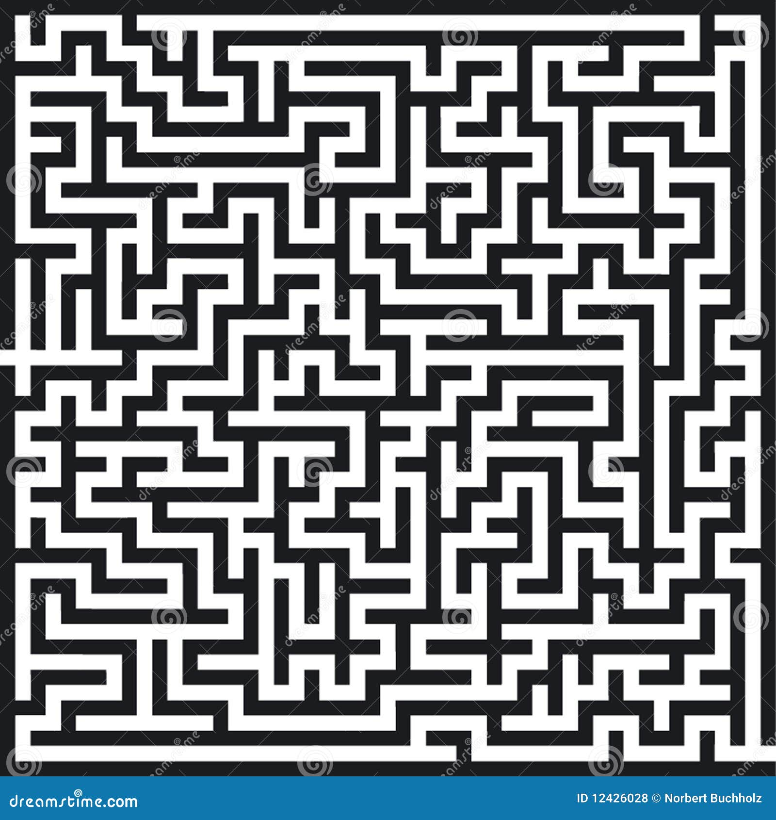 Configuration De Labyrinthe Illustration de Vecteur - Illustration du ...