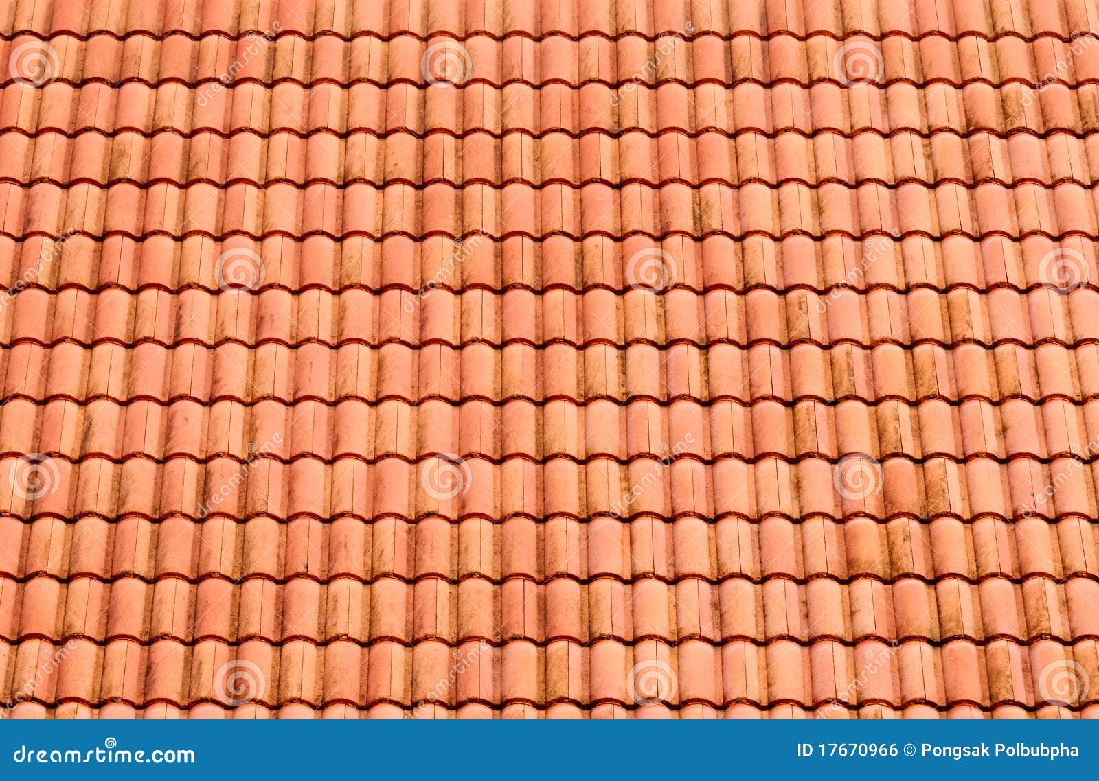 Configuration Des Tuiles De Toit Rouges Photo stock - Image du rouge ...