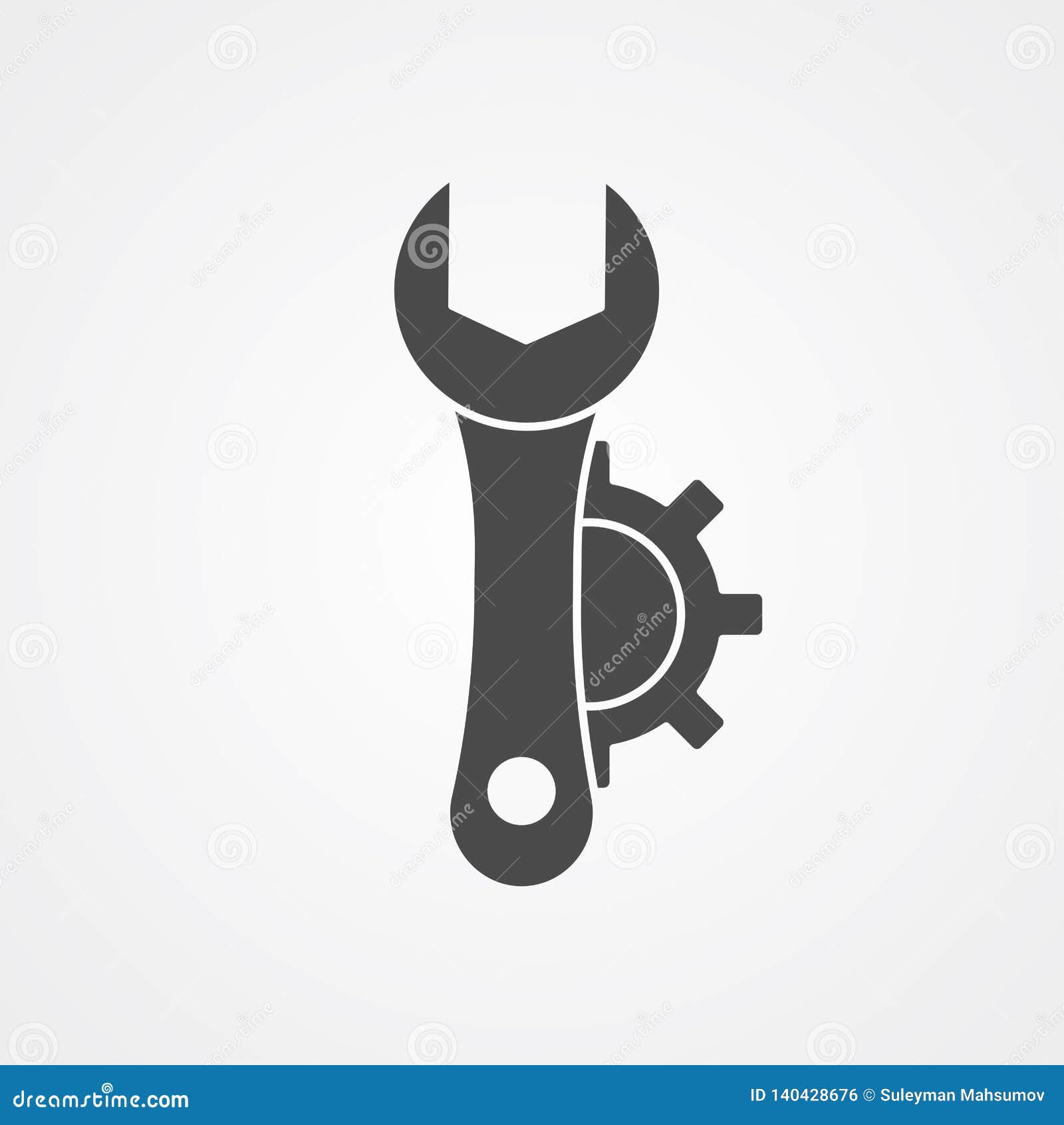 Configuration Vector Icon Sign Symbol Stock Vector - Illustration of ...