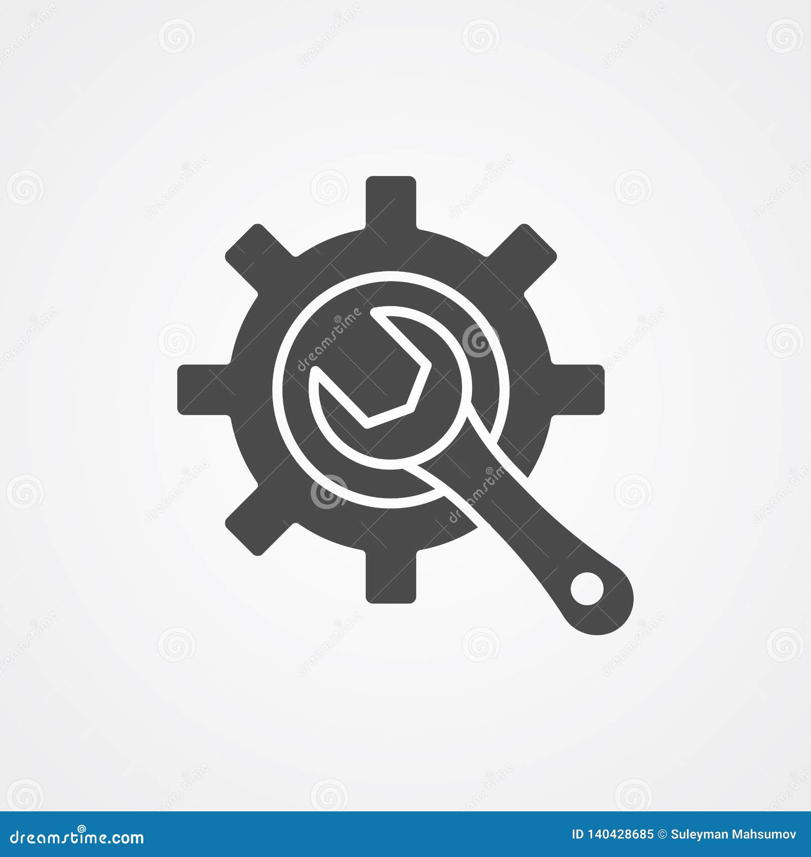 Configuration Vector Icon Sign Symbol Stock Vector - Illustration of ...