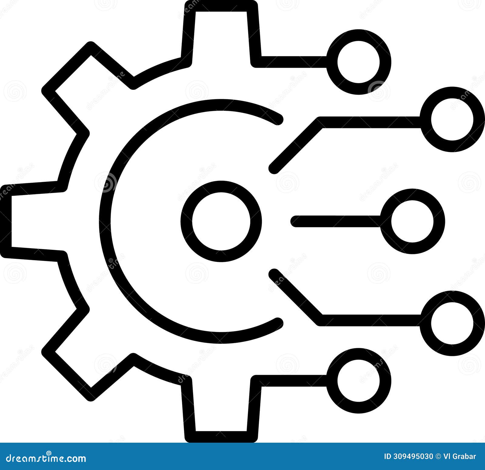 Configuration System Icon. Computing Infrastructure Icon. Mechanical ...