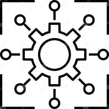 Configuration System Icon. Computing Infrastructure Icon. Mechanical ...