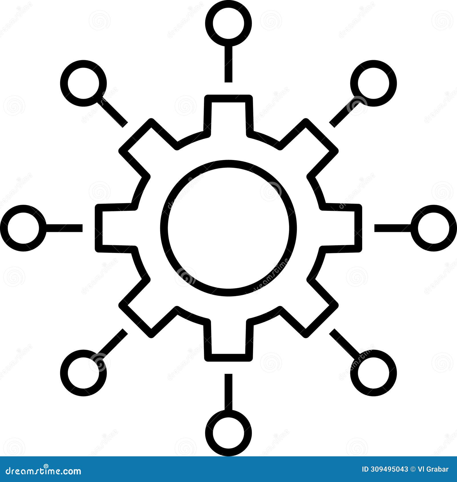 Configuration System Icon. Computing Infrastructure Icon. Mechanical ...