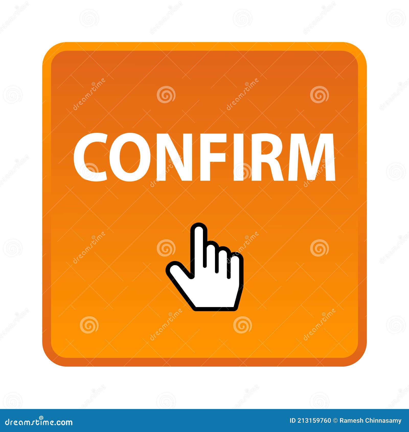 Confirm Button Vector Illustration | CartoonDealer.com #213159760