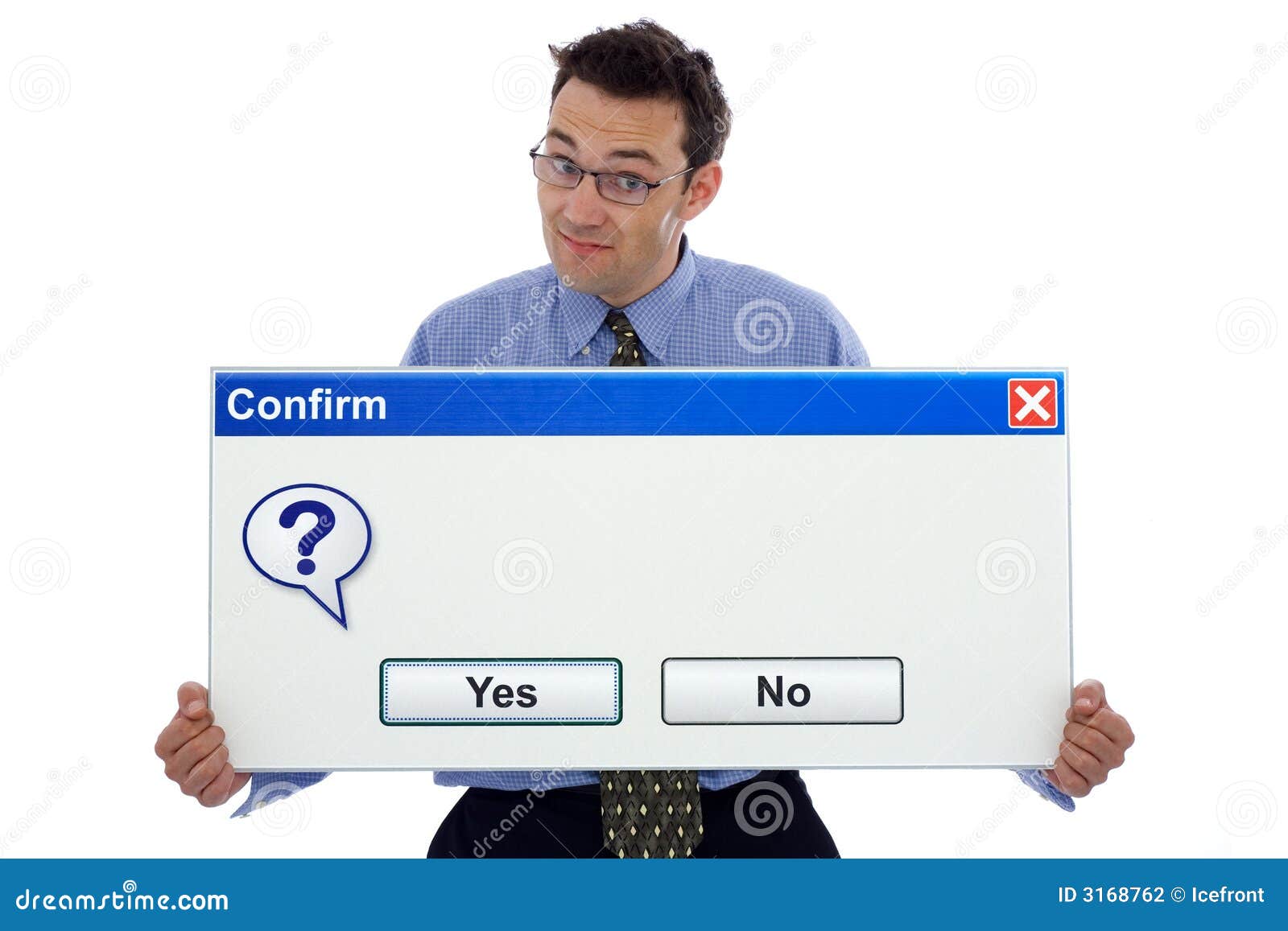 Confirm dialog box stock photo. Image of sale, smile, question - 3168762 Confirm dialog box stock photo. Image of sale, smile, question - 3168762