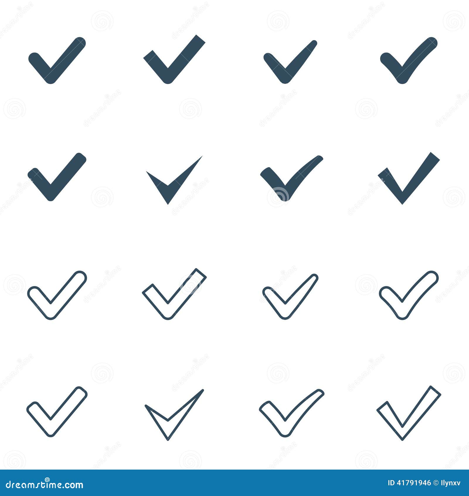 Confirm icons stock vector. Illustration of internet - 41791946