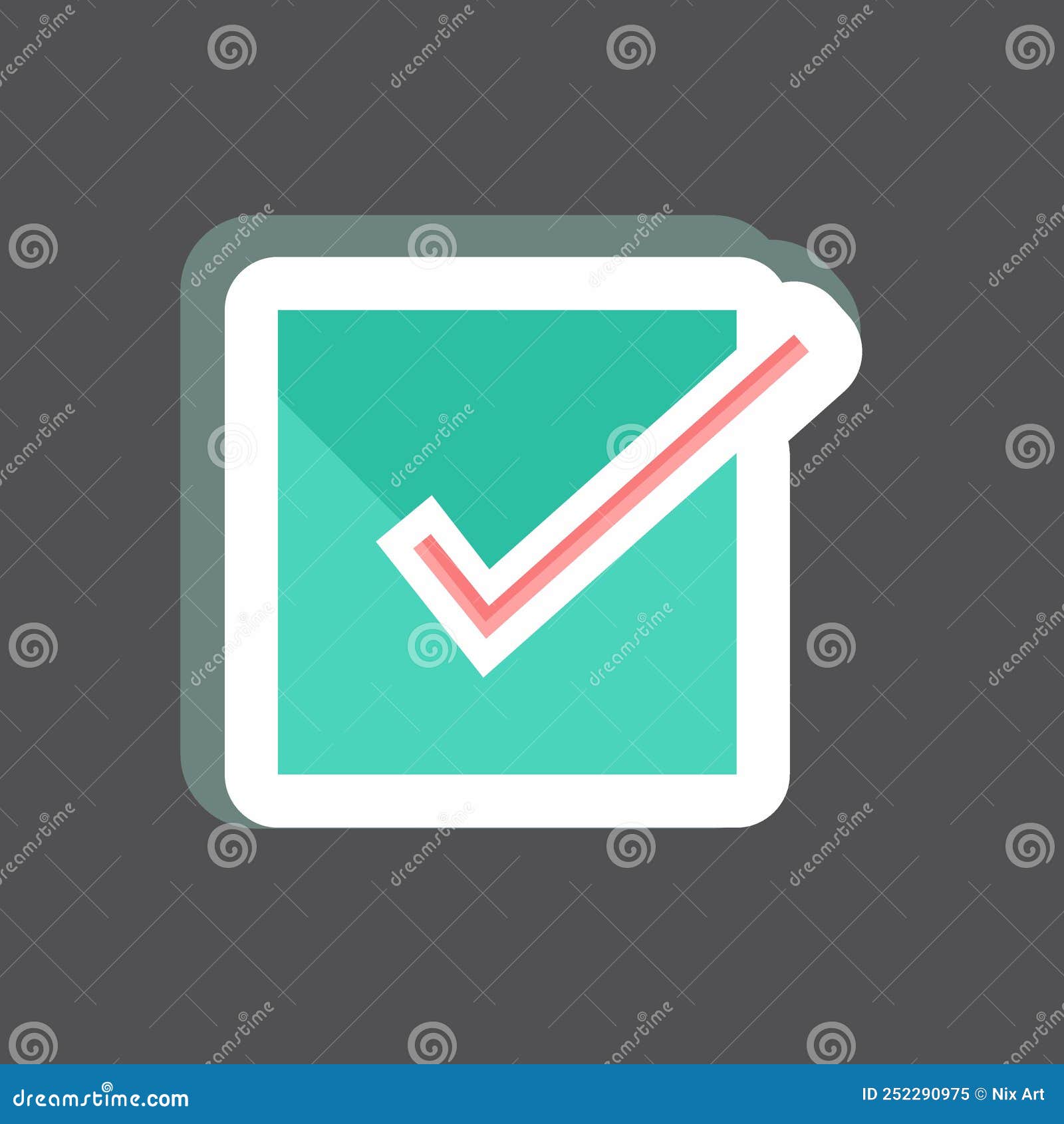Confirm Order Sticker in Trendy Isolated on Black Background Stock ...