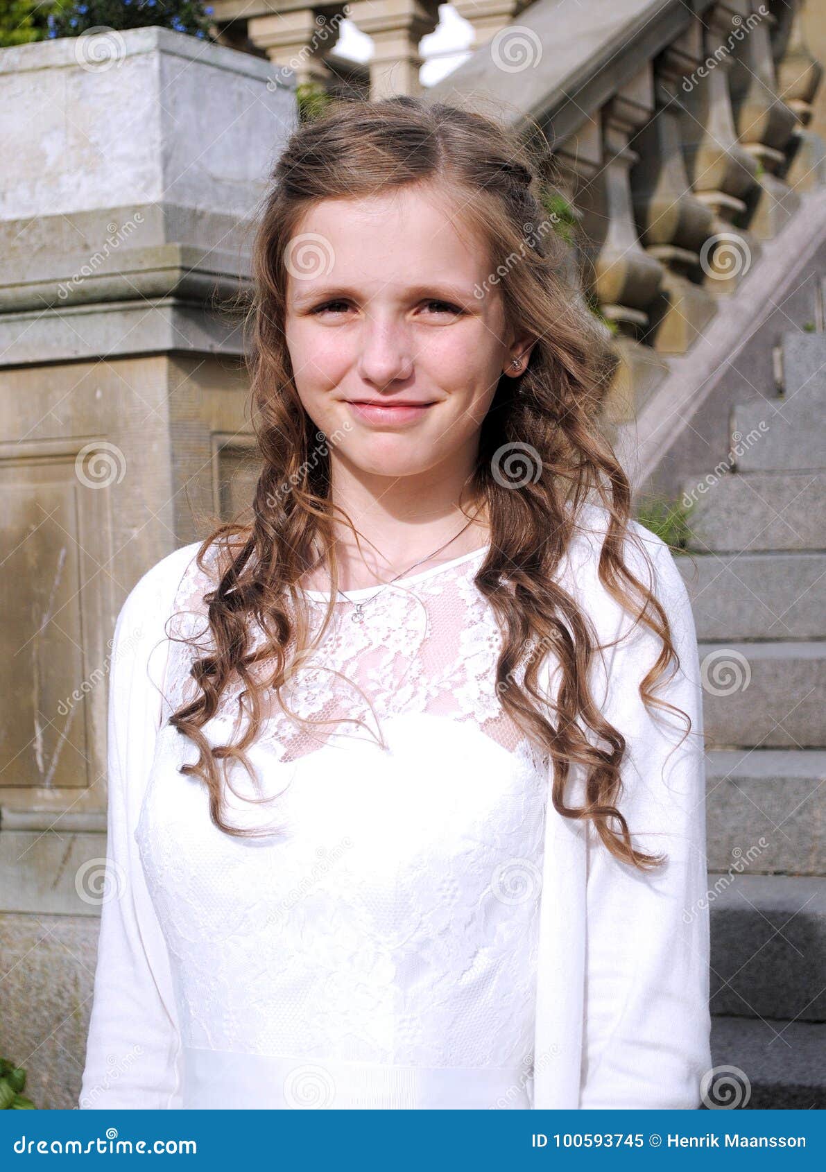 Confirmation stock image. Image of dress, nice, lady - 100593745