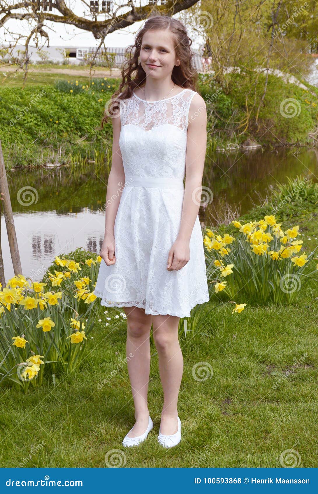 Confirmation stock photo. Image of white, summer, lady - 100593868
