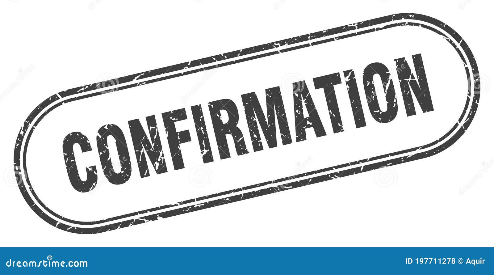 Confirmation Stamp. Confirmation Label On Transparent Background. Round ...