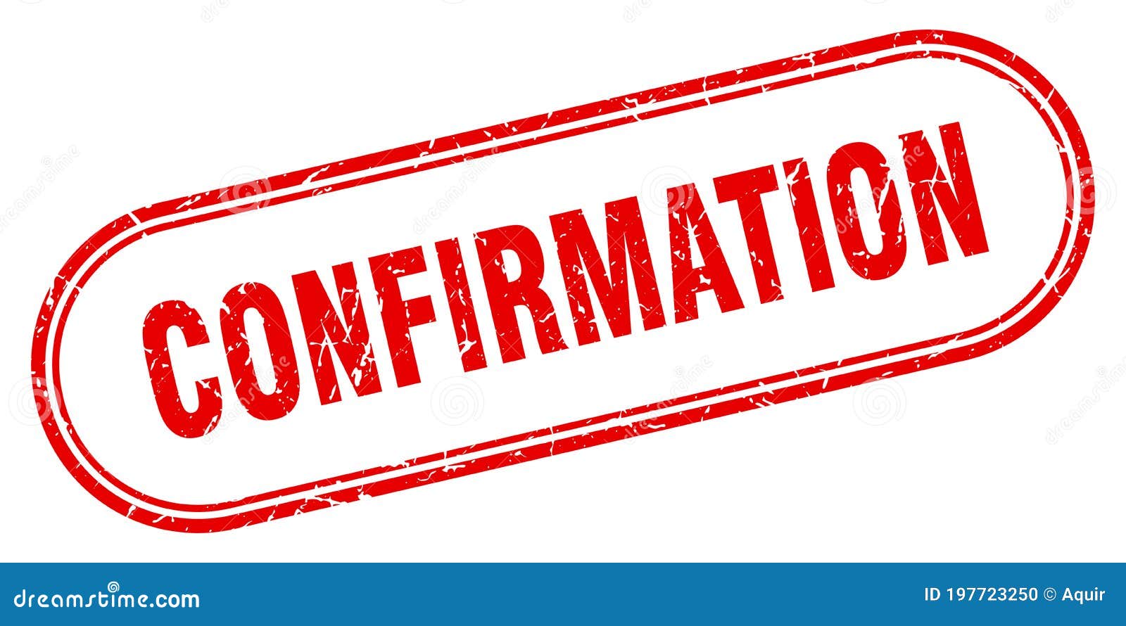 Confirmation Stamp. Confirmation Label On Transparent Background. Round ...