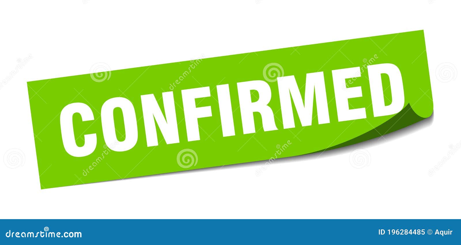 Confirmed Sticker. Confirmed Sign On Transparent Background Vector ...