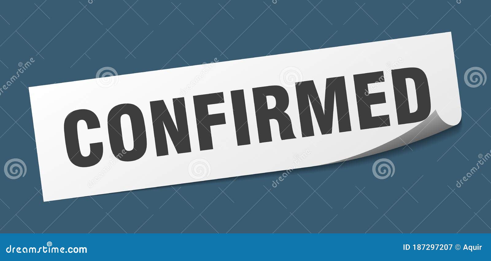 Confirmed Sticker. Confirmed Sign On Transparent Background Vector ...
