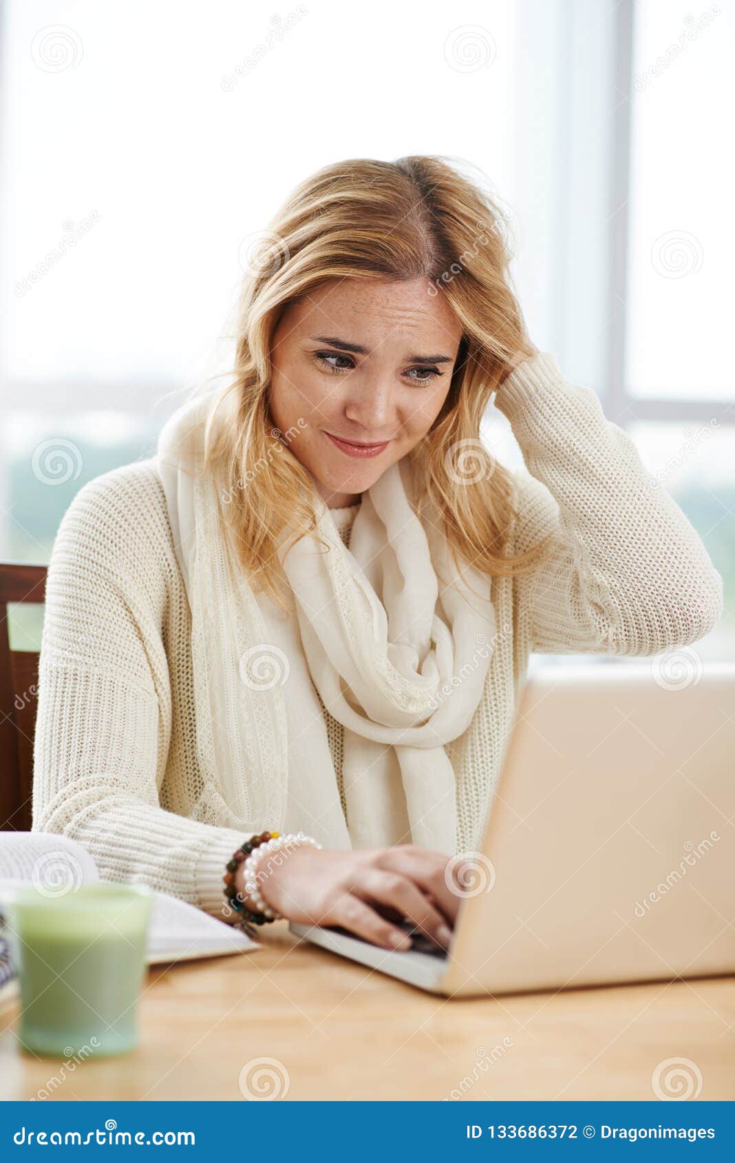 Confused manager stock photo. Image of textbook, student - 133686372