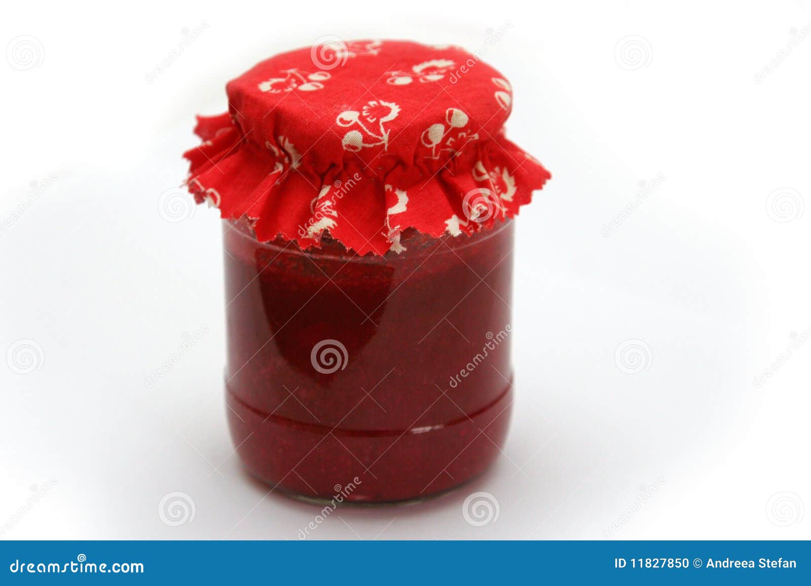 Confiture rouge de fruit photo stock. Image du doux, culinaire - 11827850