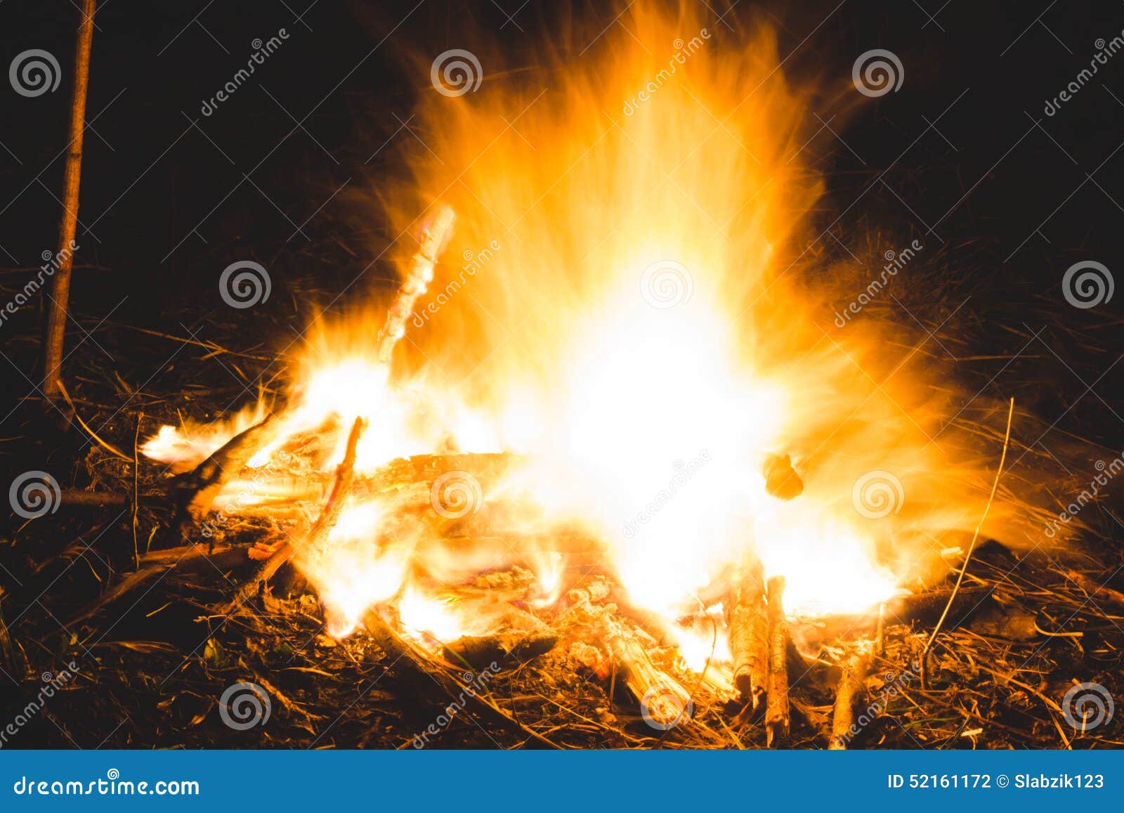 Conflagrant fire stock photo. Image of radiates, fire - 52161172