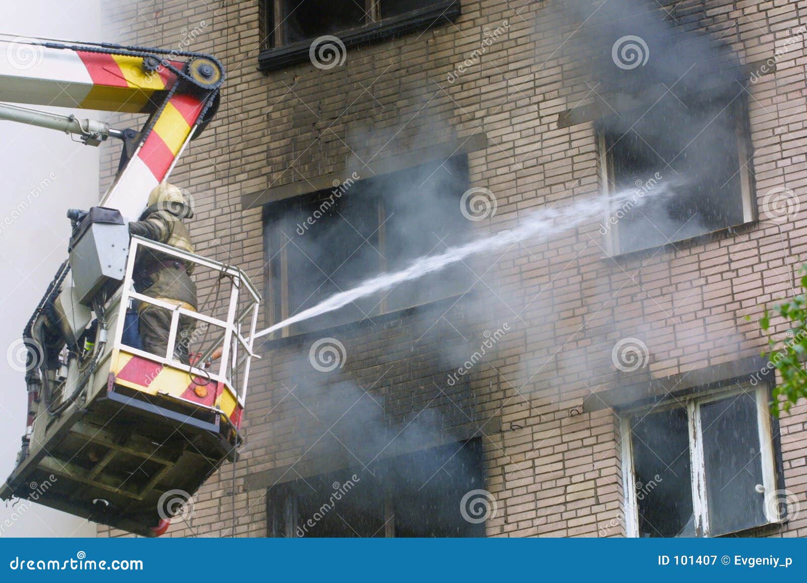 Conflagration stock image. Image of brick, firemen, disaster - 101407