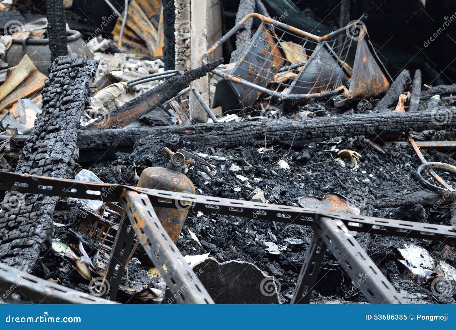 Conflagration stock image. Image of conflagration, black - 53686385