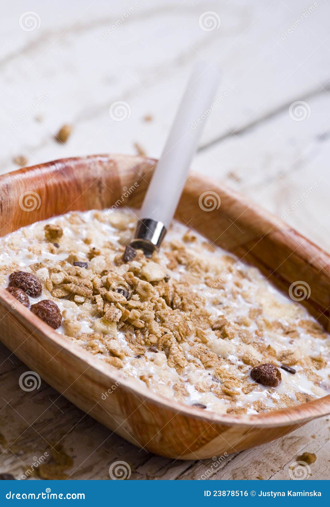 Conflakes with milk stock photo. Image of kitchen, hungry - 23878516