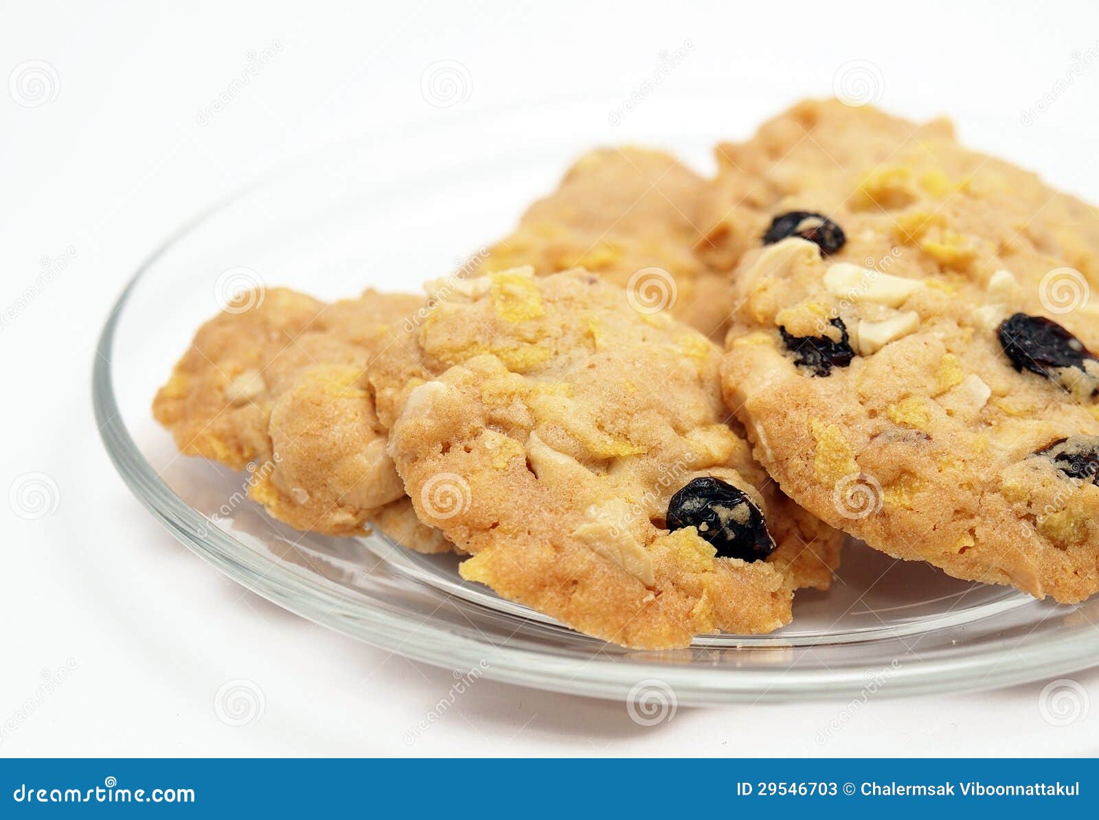 Conflex and raisin cookies stock image. Image of conflex - 29546703