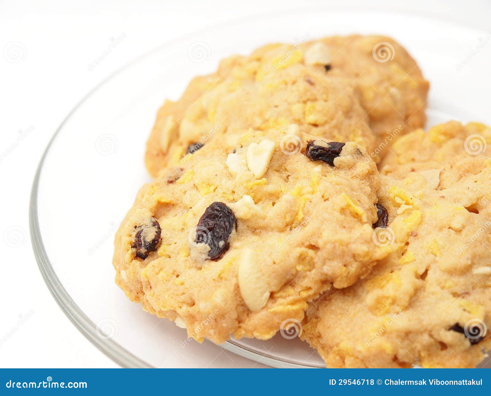 Conflex and raisin cookies stock photo. Image of flavor - 29546718