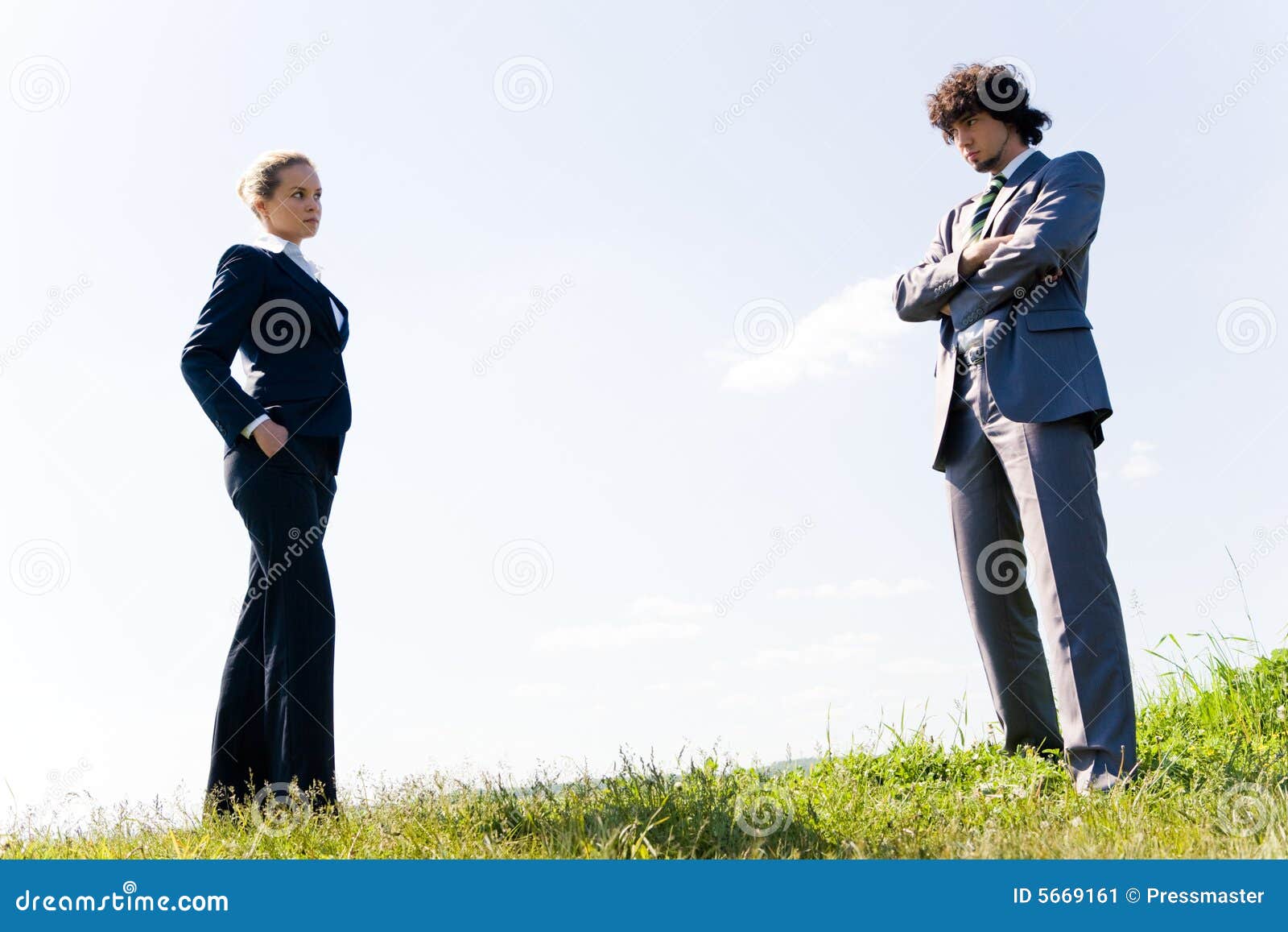Conflict stock image. Image of career, looking, cloud - 5669161