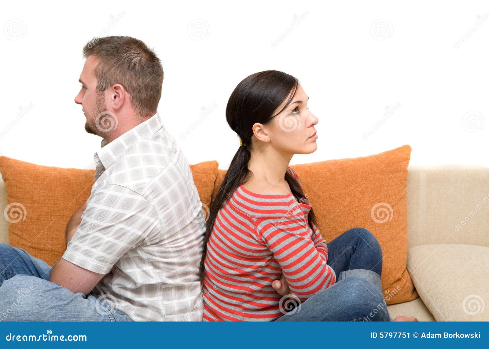 Conflict stock image. Image of depression, brunette, marriage - 5797751