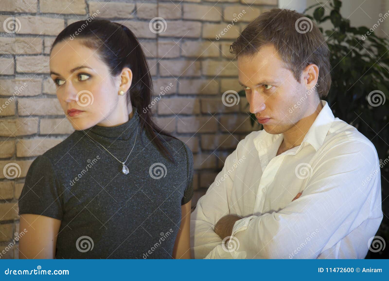 Conflict between couple stock photo. Image of anger, expression - 11472600