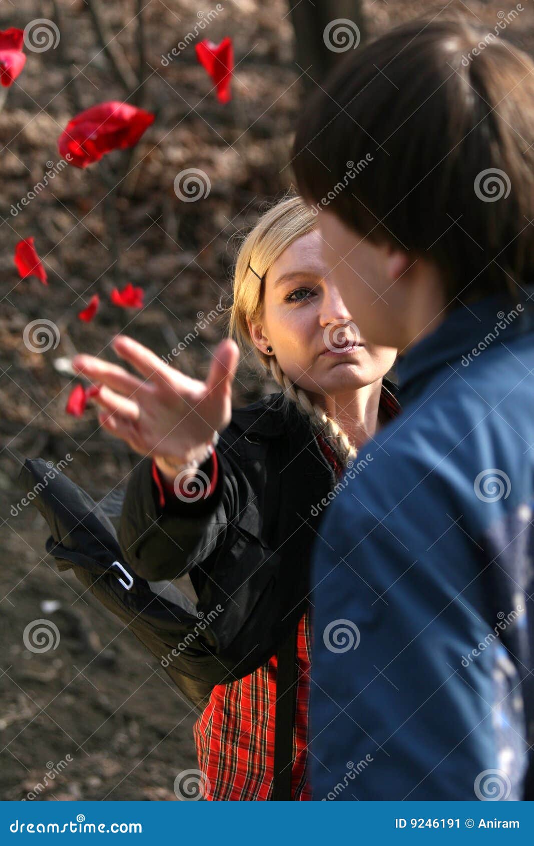 Conflict between couple stock image. Image of boyfriend - 9246191