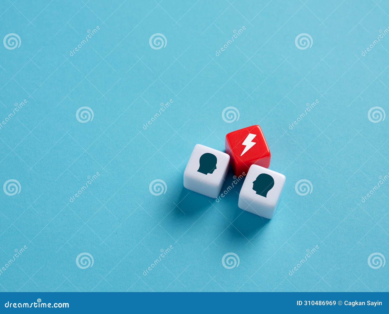 Conflict or Dispute between People. Communication Breakdown Stock Image ...