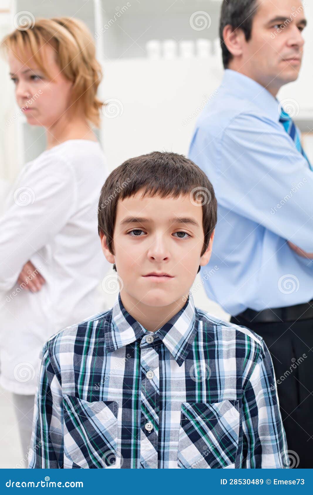 Conflict in family stock image. Image of stress, adult - 28530489