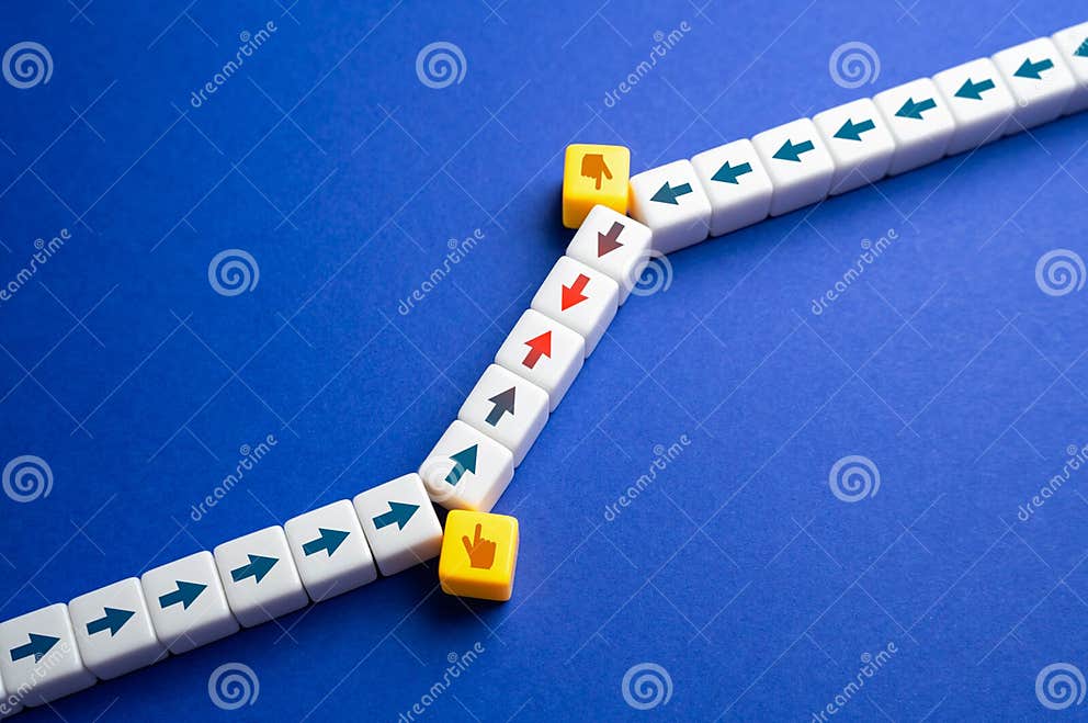 Conflict of Interest and Conflict. Reach Consensus Stock Photo - Image ...